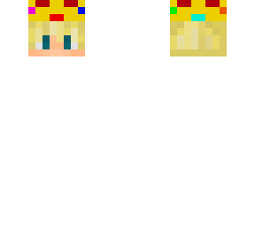 blond hair template | Minecraft Skins