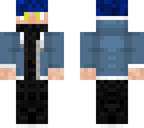 cool blue skin | Minecraft Skin