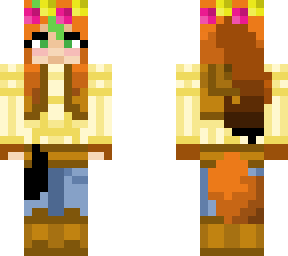 Fox Girl | Minecraft Skin