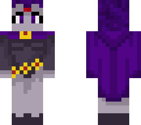raven teen titans | Minecraft Skins