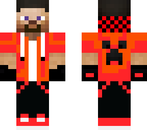 Steve red jacket | Minecraft Skin