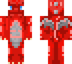 the Red Dragon | Minecraft Skin
