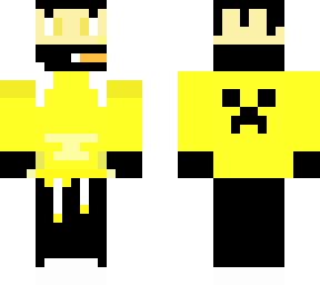 Yellow Dye Gamer | Minecraft Skin