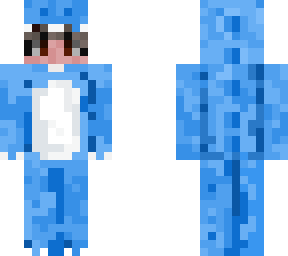 blue dino | Minecraft Skin
