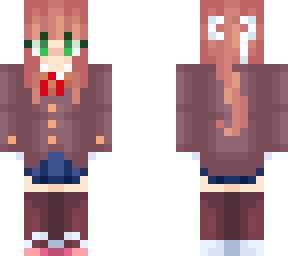 Monika Minecraft Skins