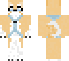 fennic fox 2.0 blue harness | Minecraft Skin