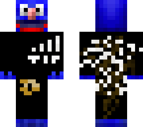 Grover Adidas drip | Minecraft Skin