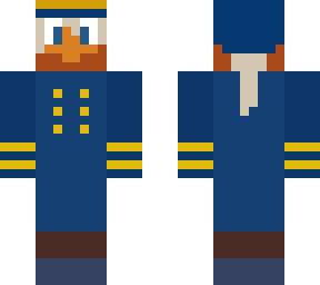 Admiral Brickell - Bloons TD 6 | Minecraft Skin