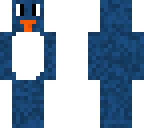 Blue Penguin | Minecraft Skin