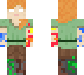 Elemental Alexbrine | Minecraft Skin