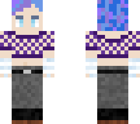 first try on a skin | Minecraft Skin