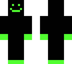 green hacker | Minecraft Skin