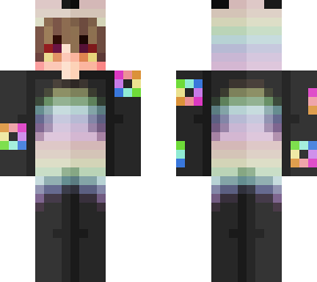 rainbow panda | Minecraft Skins
