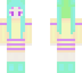 rave girl | Minecraft Skins