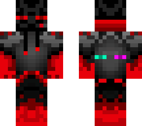 Red Enderman | Minecraft Skin