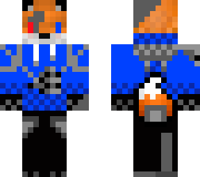 Robot fox | Minecraft Skin