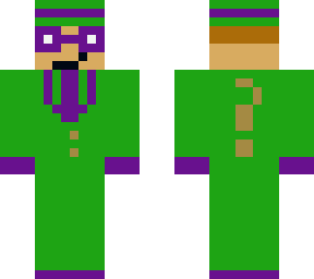 the riddler | Minecraft Skins