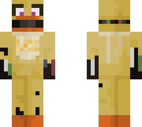Withered Chica | Minecraft Skin