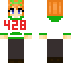 Yotsuba Nakano 428 Hoodie | Minecraft Skin