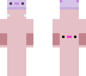 axolotl boy | Minecraft Skins