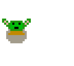 Baby Yoda V2 Minecraft Skins