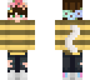 Bee Cat Minecraft Skins