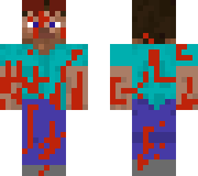 bloody steve | Minecraft Skins