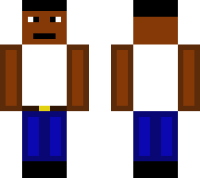 CJ San andreas | Minecraft Skin