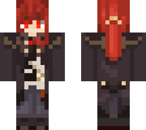 Diluc genshin impact | Minecraft Skin