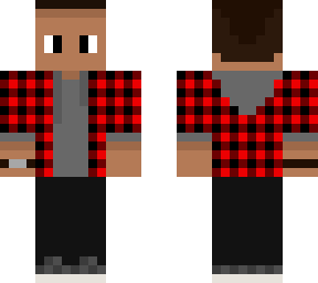 Flannel Undercut Male | Minecraft Skin