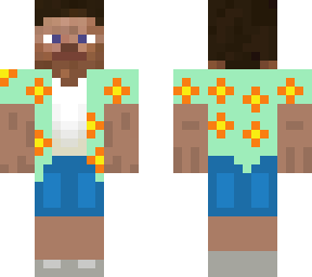 hawaiian steve | Minecraft Skins