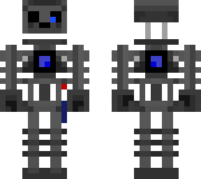 new bloxy endoskeleton | Minecraft Skin