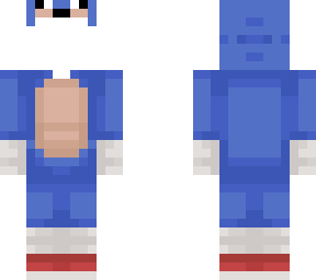 sonic onesie | Minecraft Skin