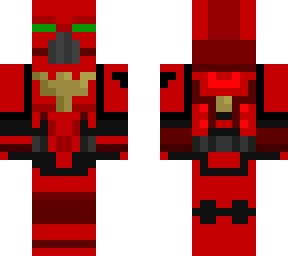 blood angel space marine | Minecraft Skins