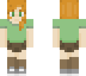 Alex (remake) | Minecraft Skin