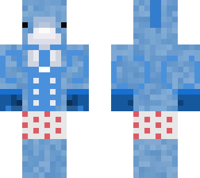 buff boxing dolphin | Minecraft Skin