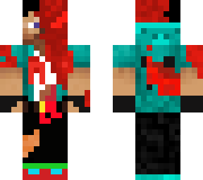 Corrupted drip steve | Minecraft Skin