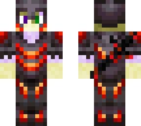 full adamantine with sword | Minecraft Skin