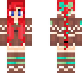 GingerBread Girl | Minecraft Skin