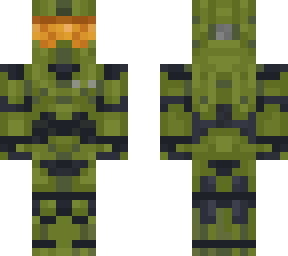 MC Master Chief Full Detail Minecraft Bedrock Skinpack (Mc Edu, Java ...