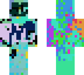 Messy skin for the MULTAVIT legion | Minecraft Skin