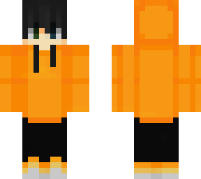 Orange HOODIE | Minecraft Skin