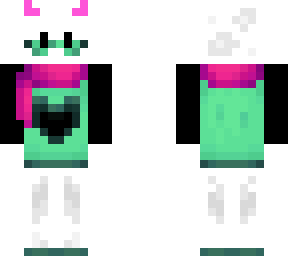 Ralsei Deltarune Minecraft Skins
