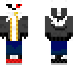Underfell Sans V 1 | Minecraft Skin