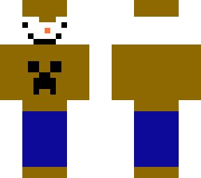creeper snowman | Minecraft Skins