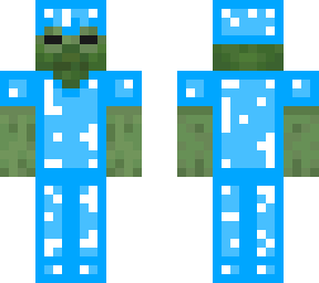 Zombie Minecraft Iron Armor