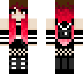 goth black girl | Minecraft Skins