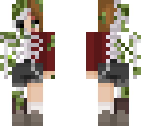 moss skeleton | Minecraft Skins