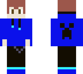 skin azul | Minecraft Skin