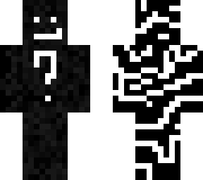 black and white bb | Minecraft Skins